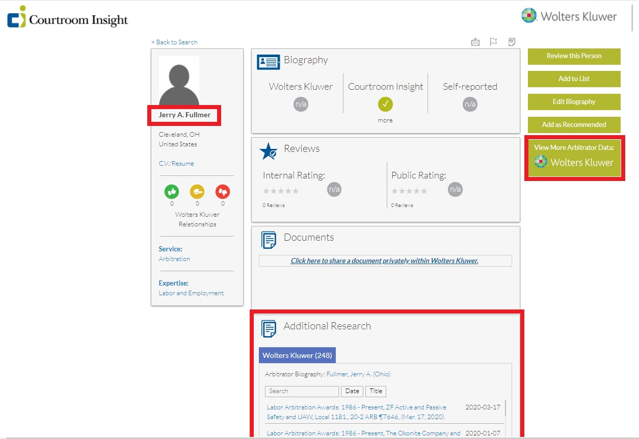 Wolters Kluwer and Courtroom Insight Partnership: Workflow Efficiency ...